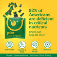 Gruns Adult Superfood Greens Gummies, Sugar-Free, 21 Vitamins ...