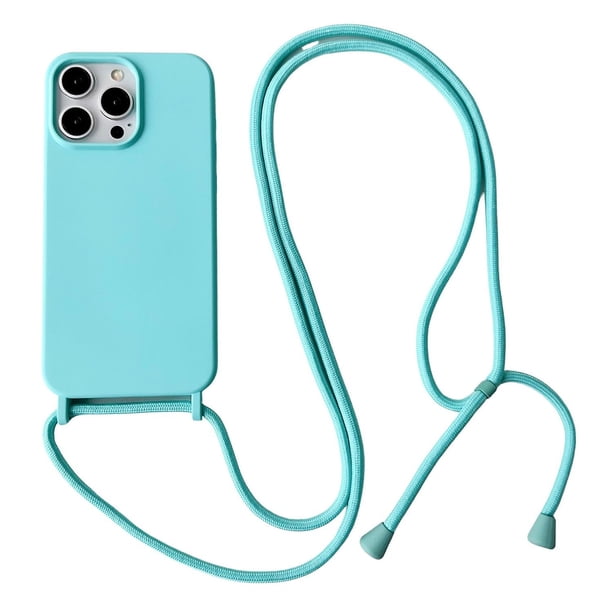KAIYANG Funda protectora de silicona líquida con cordón cruzado para ...
