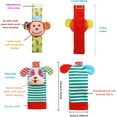 Wrist Rattles Foot Finder Rattle Sock Baby Toddlor Toy,Rattle Toy,Arm ...