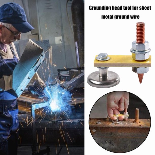 Peggybuy Welding Magnet Head Sheet Metal Magnetic Grounding Clamp ...