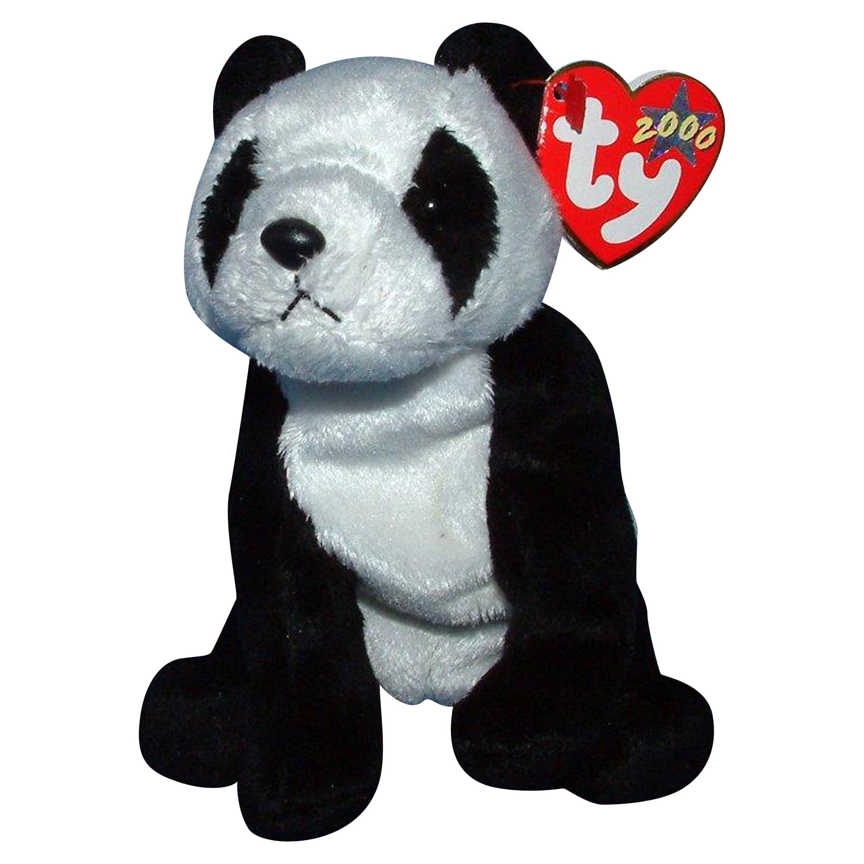 Ty Beanie Baby: China the Panda Bear | Stuffed Animal | MWMT - Walmart.com