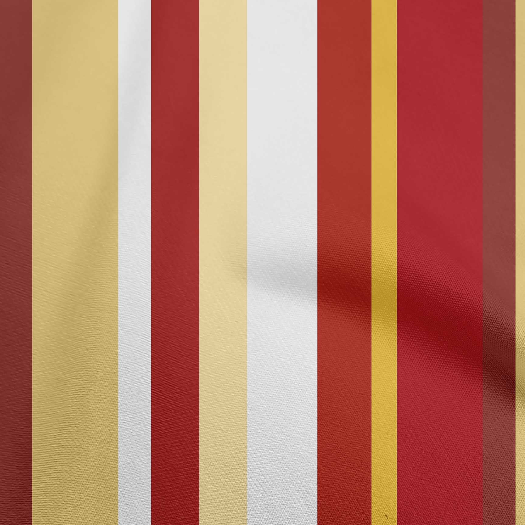 oneOone Viscose Chiffon Maroon Fabric Stripes Sewing Material Print ...