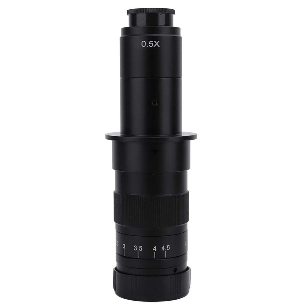180X Monocular Optical Zoom C-Mount Eyepiece Lens Industrial Microscope ...
