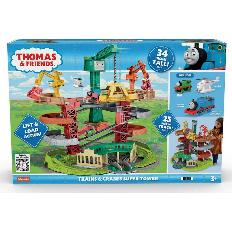 Thomas Friends Trains Cranes Super Tower Playset With, 40% OFF