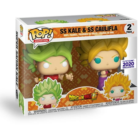 Pop Animation Dragonball Super 3.75 Inch Action Figure 2-Pack - SS Kale ...
