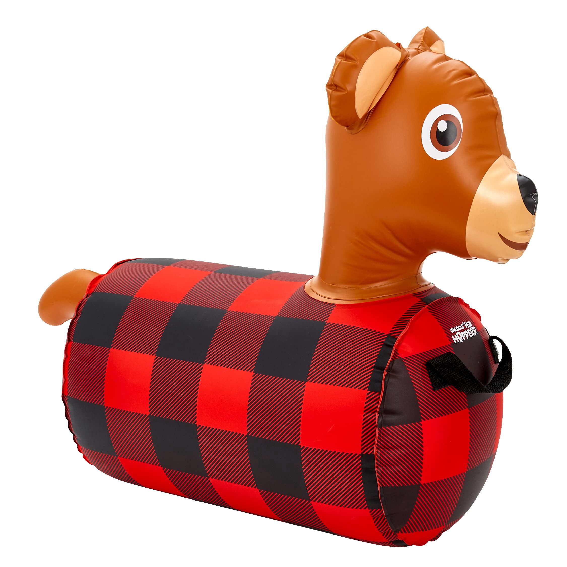 WADDLE Hip Hopper Inflatable Hopping Animal Bouncer Bear, Ages 2 and Up ...