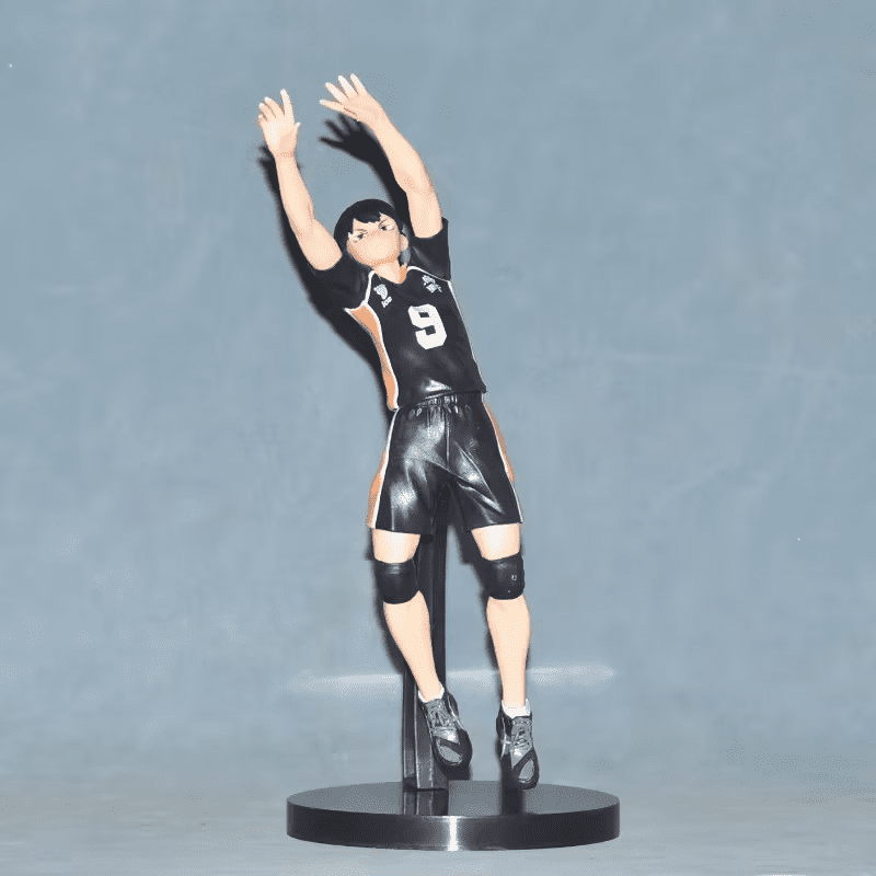 26CM Anime Haikyuu Tobio Kageyama Shoyo Hinata Figure National ...