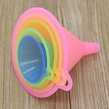 WHAMVOX Plastic Kitchen Funnel for Liquid Transfer in Assorted Colors ...