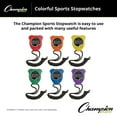 Champion Sports, Stopwatch Timer Set, Waterproof Digital, 6 Pack ...
