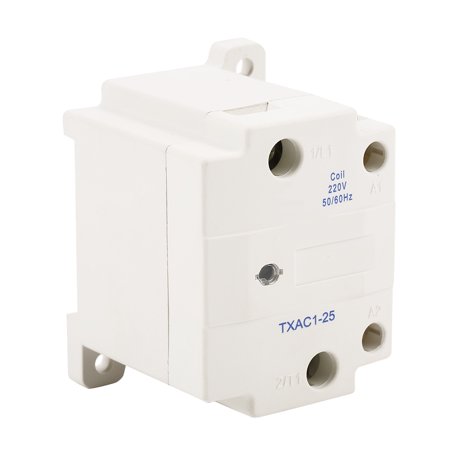 Contactor, Single Pole AC Contactor, Single Pole + 1No Plastic For Long ...