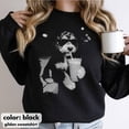 CLOTEX Comfort Colors Bernedoodle Drinking Iced Coffee Shirt, Vintage ...