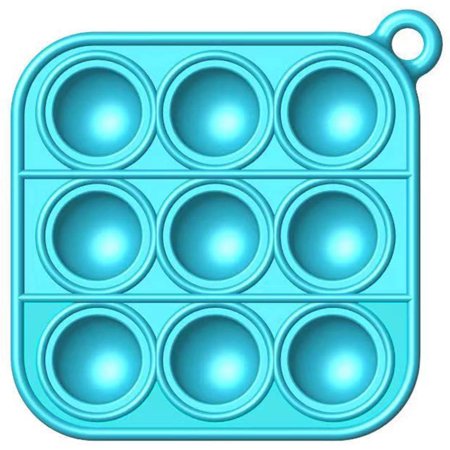 Mini Push pop Bubble Fidget Sensory Fidget Stress Reliever Hand s ...