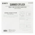 Colorbok Summer Splash Multicolor Textured Cardstock, 12"x12", 121 lb ...