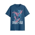 Spider-Man Men's and Big Men's Half Web Jump Graphic Tee, Sizes S-3XL ...