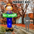 10ft Gaint Inflatable Thanksgiving Scarecrow with Built-in LED Lights ...
