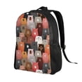 bear family Backpack with 15 Inch Laptop Compartment,Water-Resistant ...