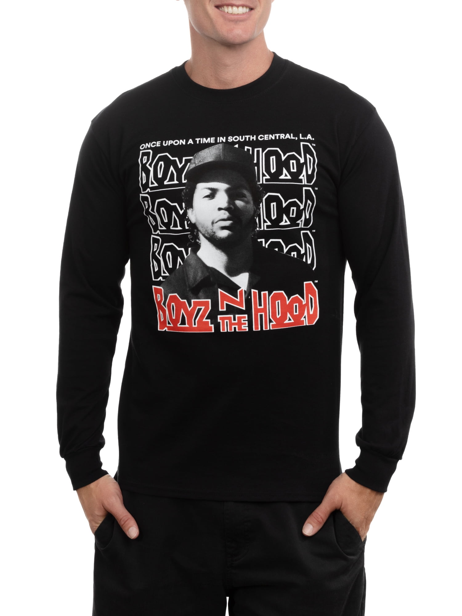 Boyz N The Hood Mens Graphic Long Sleeve Tee - Walmart.com