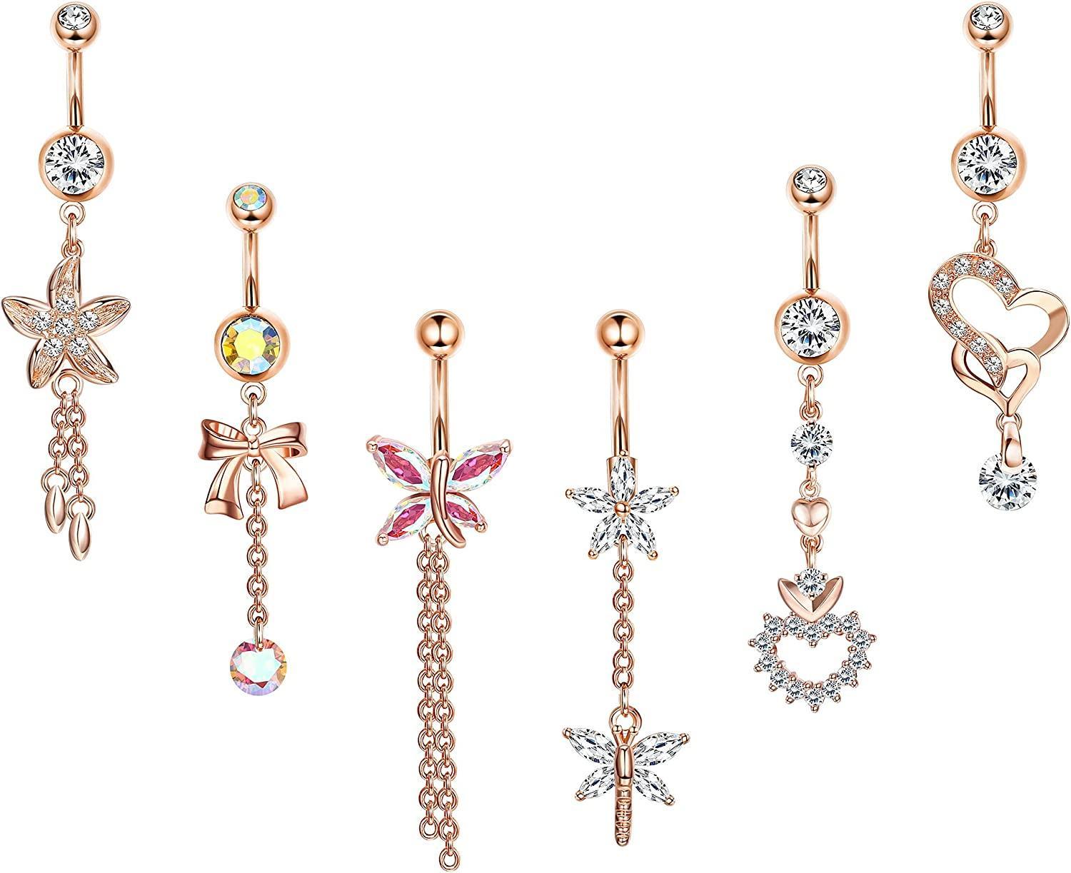 Belly Button Rings Starfish