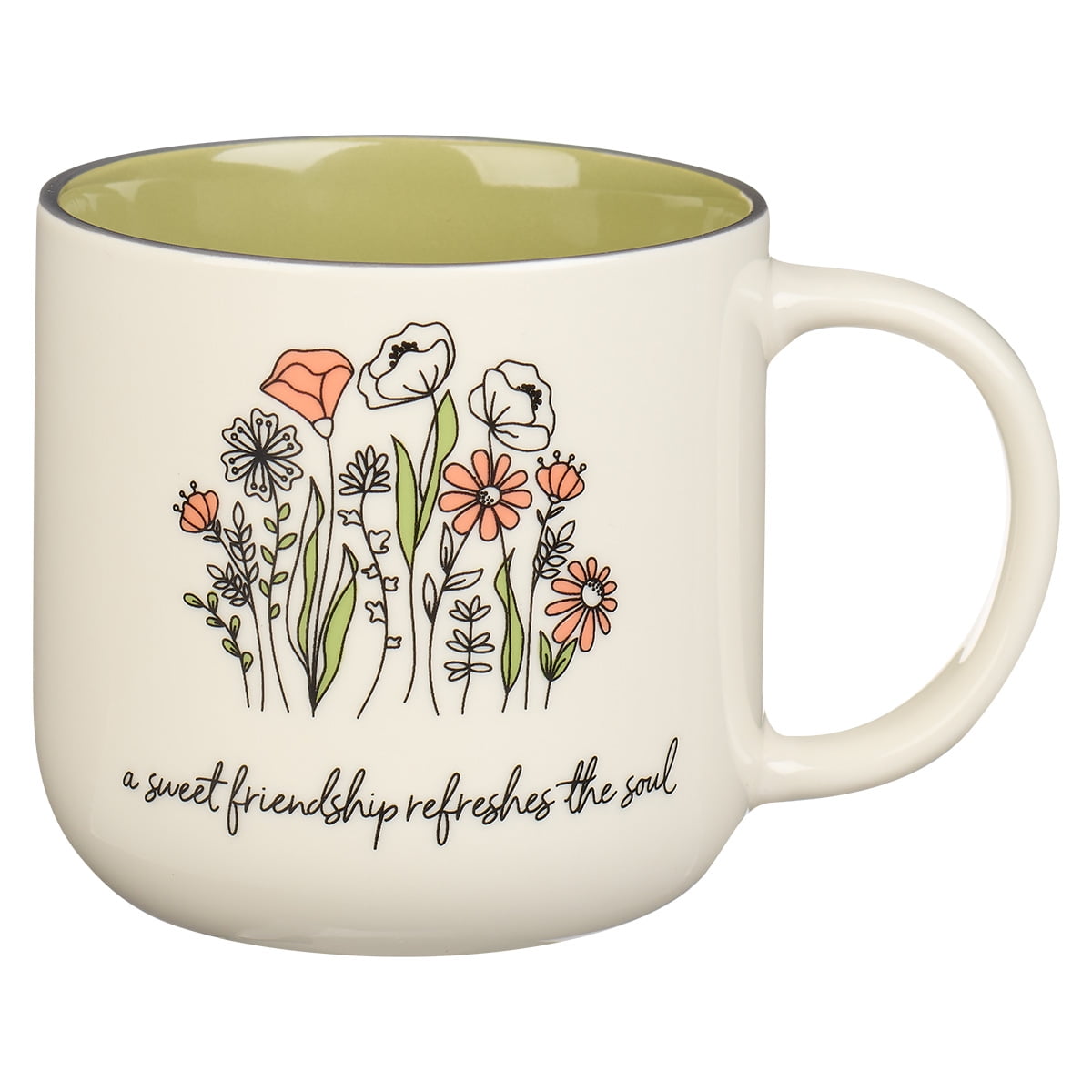 Christian Art Gifts Large Ceramic Coffee & Tea Mug for Women & Friends ...