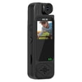 2K Wearable Body Cam, Infrared Night Vision Recorder, 180° Rotatable ...