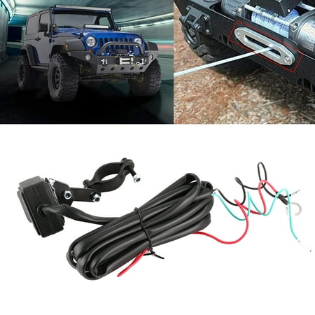 Winch Rocker Thumb Switch, Safe Plastic Durable Solenoid Relay ...