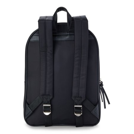 No Boundaries - No Boundaries Black Double Gusset Backpack - Walmart ...
