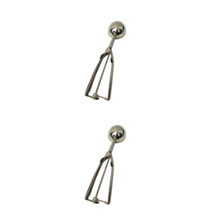 yingyy Stainless Steel Ice Cream Spoon Watermelon Spoons Melon Baller ...