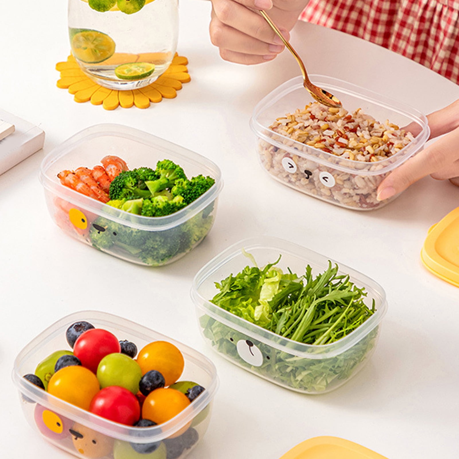 Click here for Zaqw Reusable Food Storage Container  Cartoon Free... prices