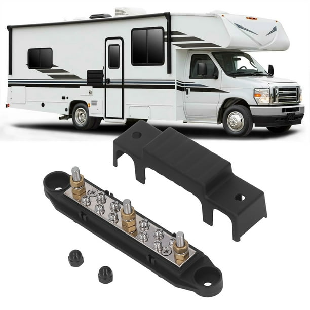 A Bus Bar,150A 10 Terminal Bus Power Distribution Block Terminal Bus ...