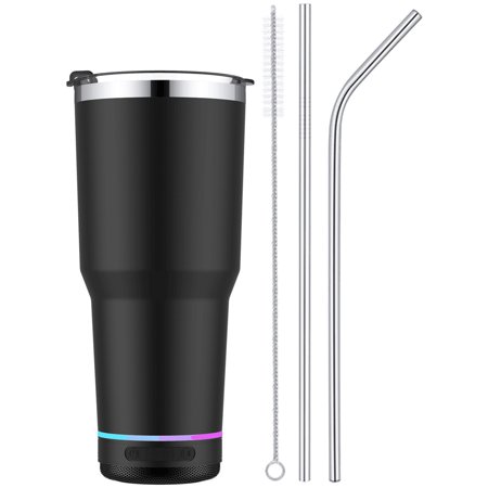 Willstar 900ML Music Coffee Cup with Bluetooth Speaker Function ...