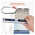 Portable Handheld Document Scanner With 16GB Card Mini Pen Scanner ...