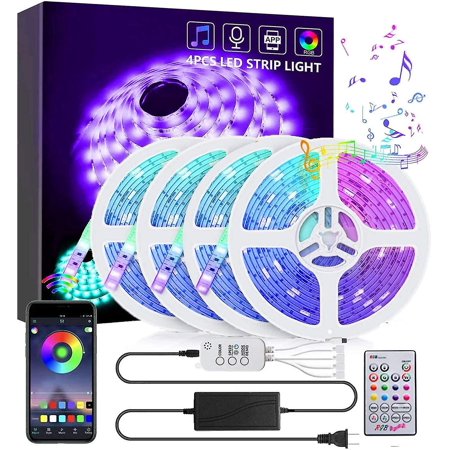 Led Strip, Bluetooth Led Strip, Led Light String With Remote Control ...