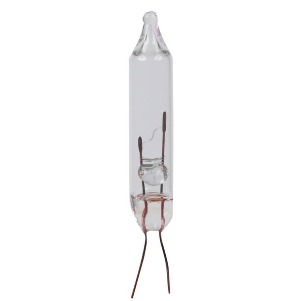 Vickerman Clear-Colored Glass Incandescent Mini Bulb with Pinched Base ...