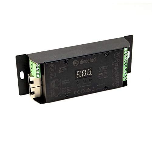 Diode LED DMX512 4-Channel Decoder with Digital Display controls LED ...
