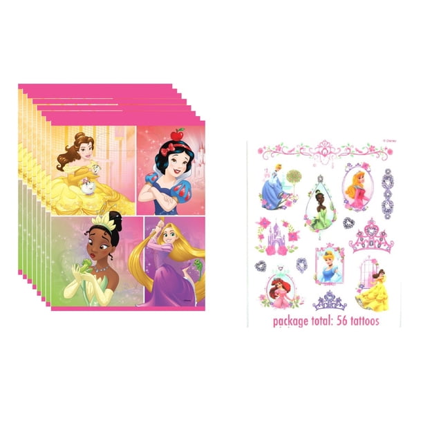 Disney Princess Birthday Baby Shower Party Supplies Favor Bundle ...