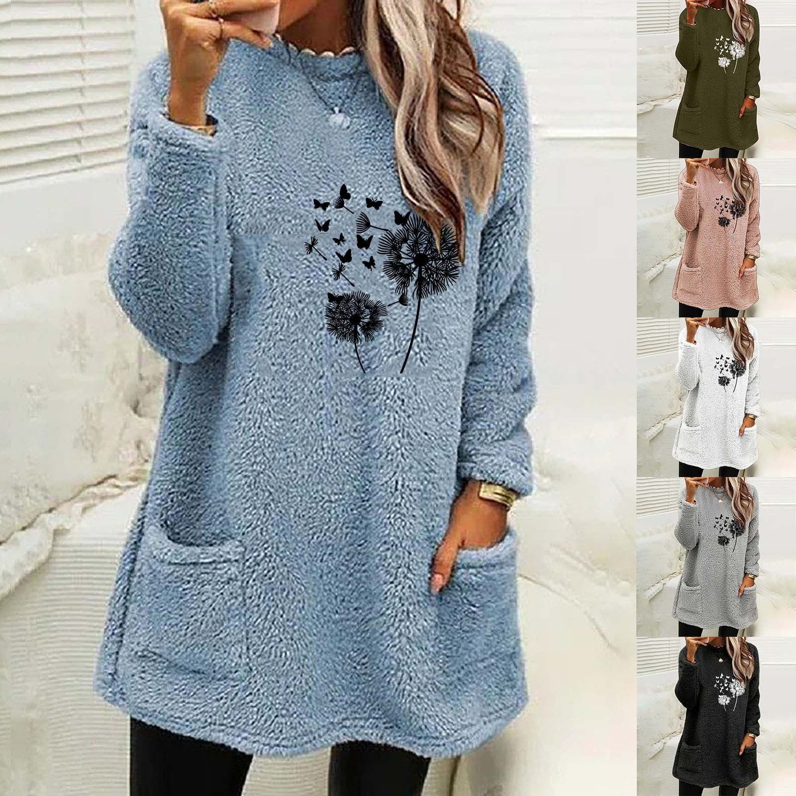 Click here for Sentmoon Classys Outfits For Women Crew Neck Long... prices