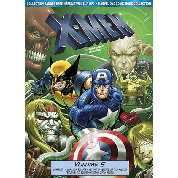 Marvel's X-Men Animated TV Series: Vol 5. - DVD Comic Book Collection ...