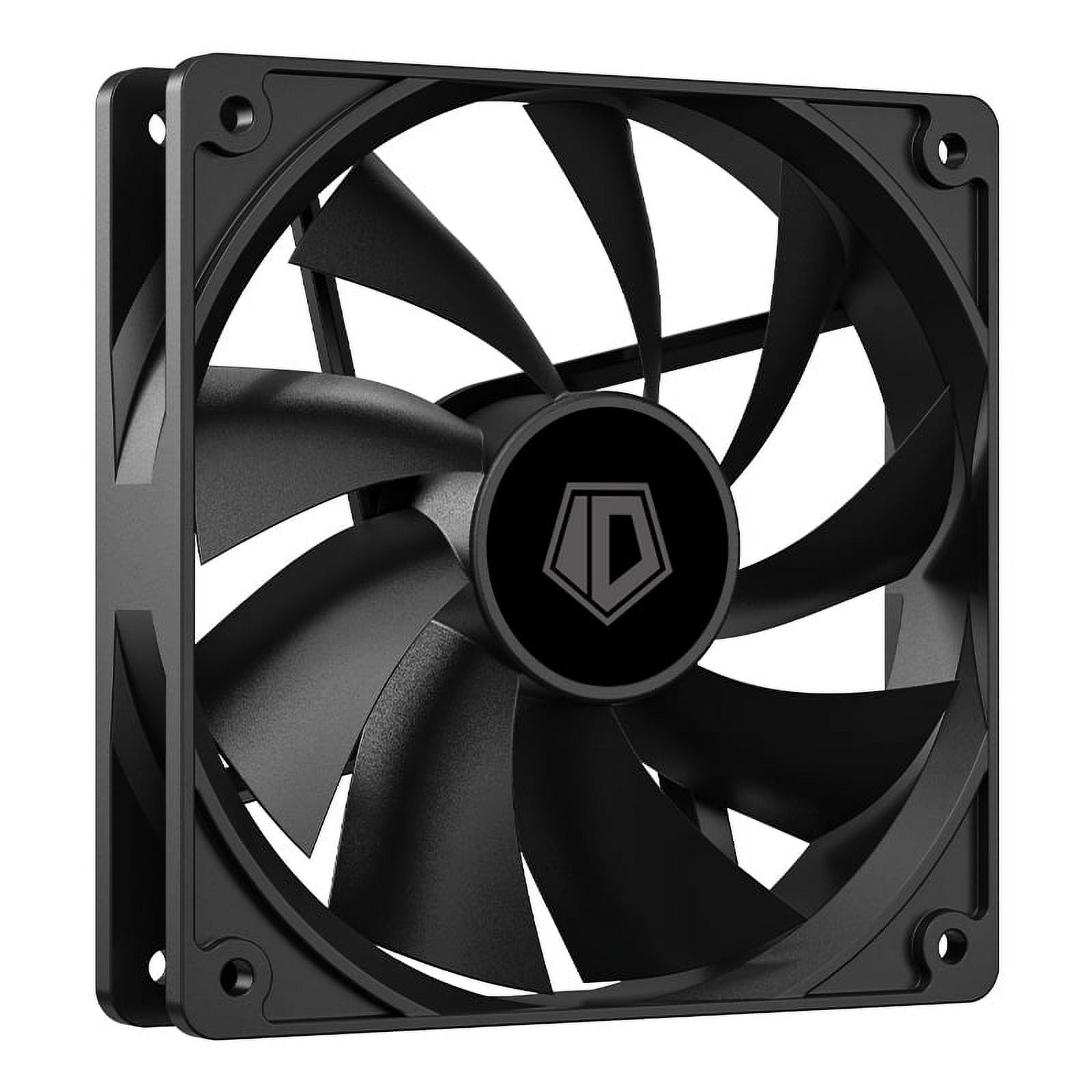 WDOplteas PC Computer Case Fan PWM 4 Pin Silent 12cm CPU Cooler Cooling ...