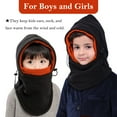 Kids Balaclava Face Mask, AYAMAYA Winter Windproof Hat Ski Mask for ...