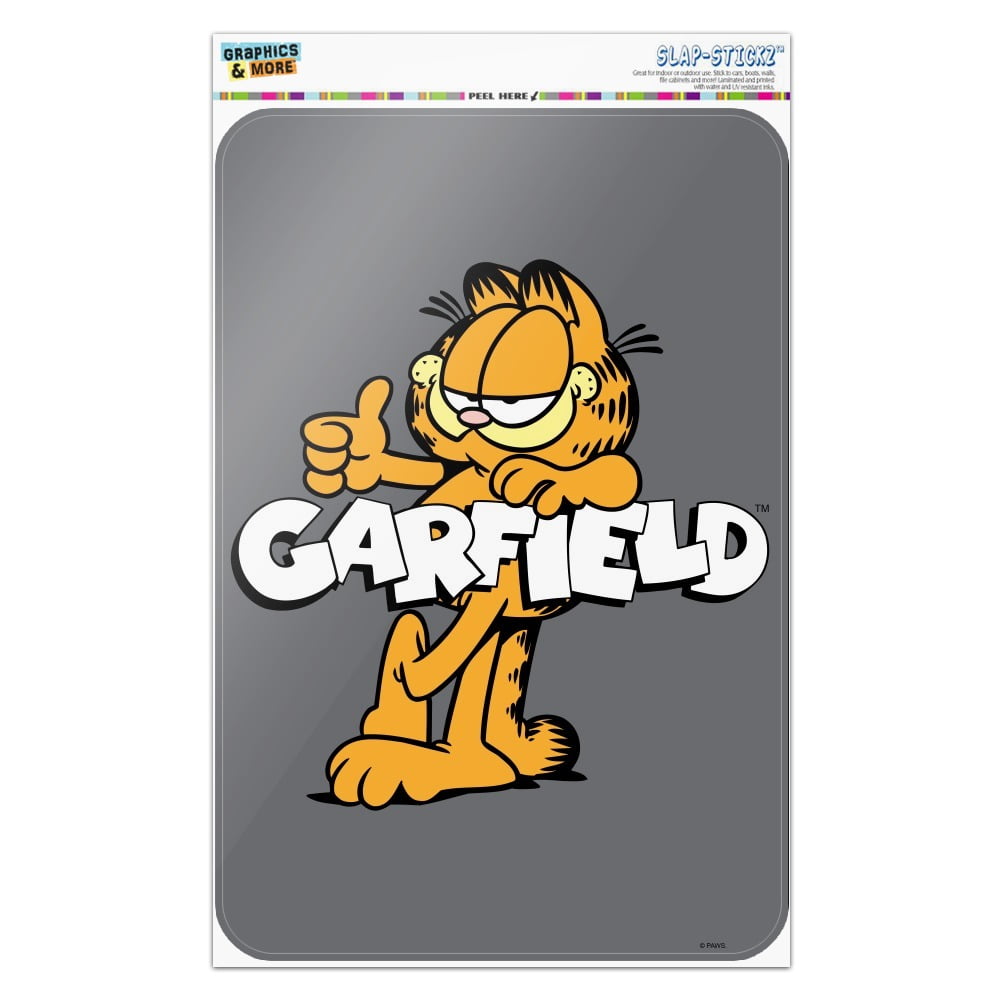 Garfield with Logo Home Business Office Sign - Walmart.com