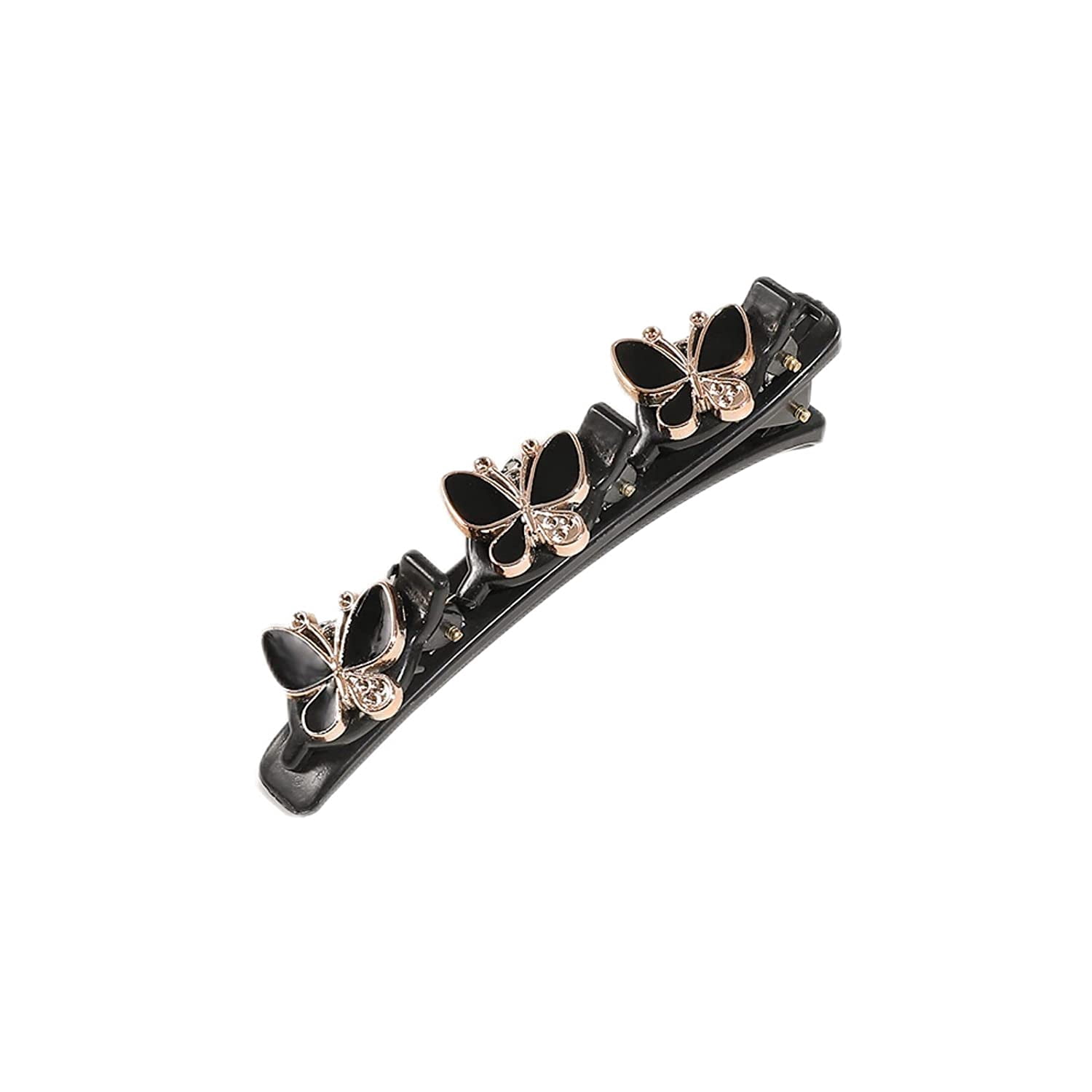 Sparkling Crystal Stone Braided Hair Clips,Rhinestone Hair Clips,Hair ...