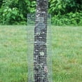 Garden Zone 24in H x 10ft Steel Hardware Cloth Fence with 1/2in Mesh ...
