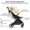 Gravity Folding Baby Stroller V2.0- Portable Toddler Stroller w ...