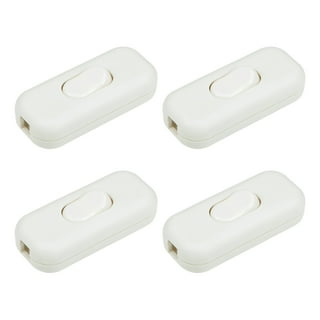 NUOLUX In-Line Cord Switches Bedside Lamp Switch 250V 10A Inline ON/OFF ...