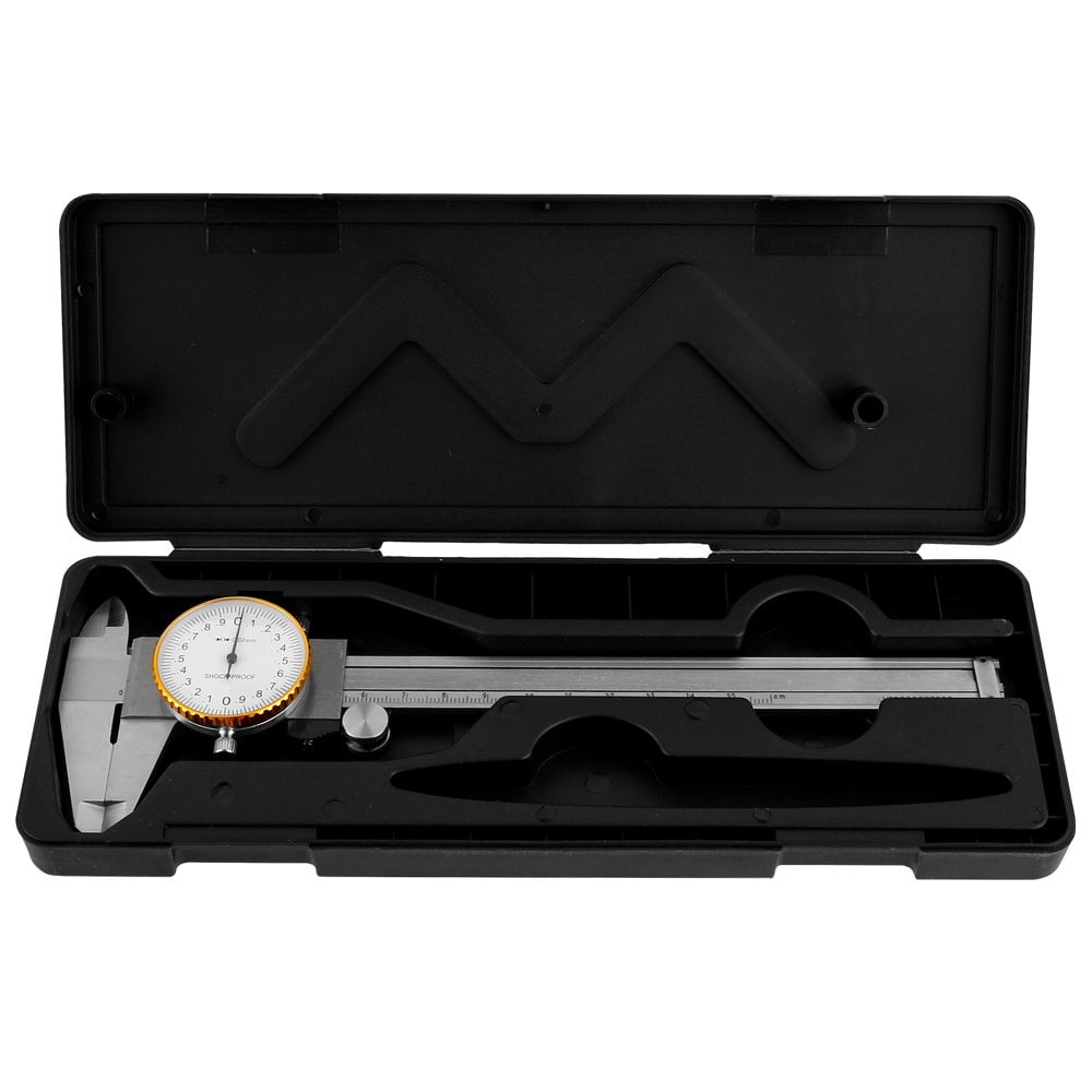 Dial Caliper 6 Inch Stainless Steel Vernier Caliper High Precision ...