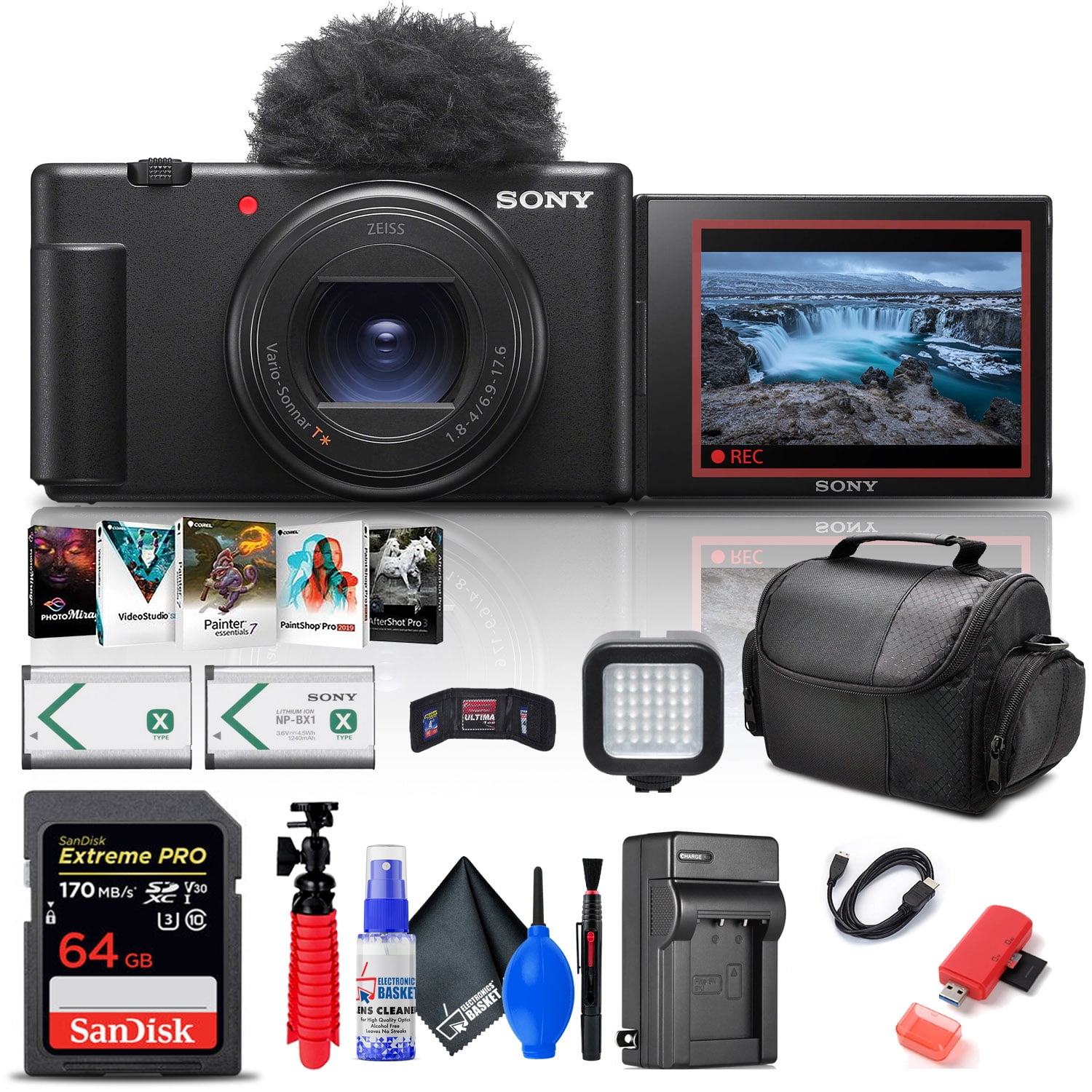 Click here for Sony Zv-1 Ii Digital Camera + 64gb Memory Card + P... prices