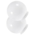 ETHZZLE 2Pcs Street Lamp Cover Acrylic Round Lampshade for Garden Lamp ...
