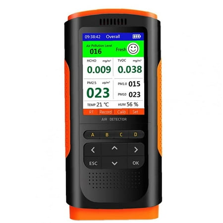 Formaldehyde Detector Air Pollution Meter Micro Dust Tester for Air ...