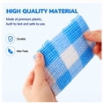 Fuse Beads Pegboards,5.5X5.5inch Clear Plastic Large Square Pegboards ...