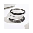 Black + White Acrylic Resin Bangle Bracelet Set For Women – Stackable ...